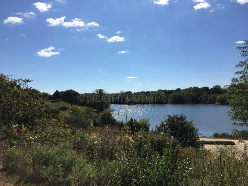 Summer days stock image. Image of nature, days, lake - 125481373