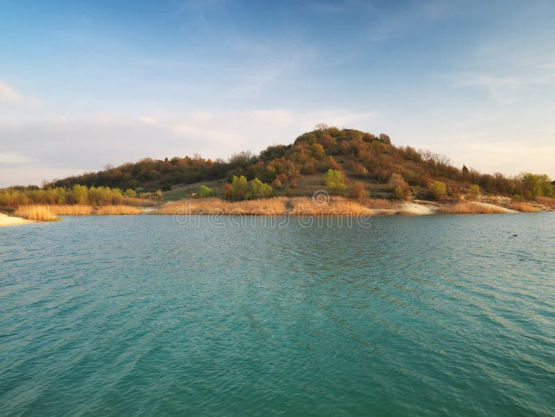 Sunshine on the lake. stock photo. Image of beautiful - 112449410