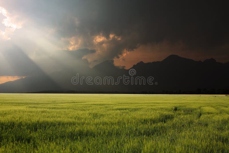 Sunshine landscape stock image. Image of landscape, atmospheric - 33536823