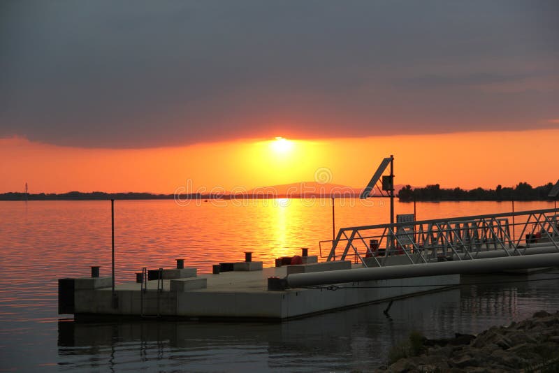 Sunshine on the river stock image. Image of sunrise - 267572727