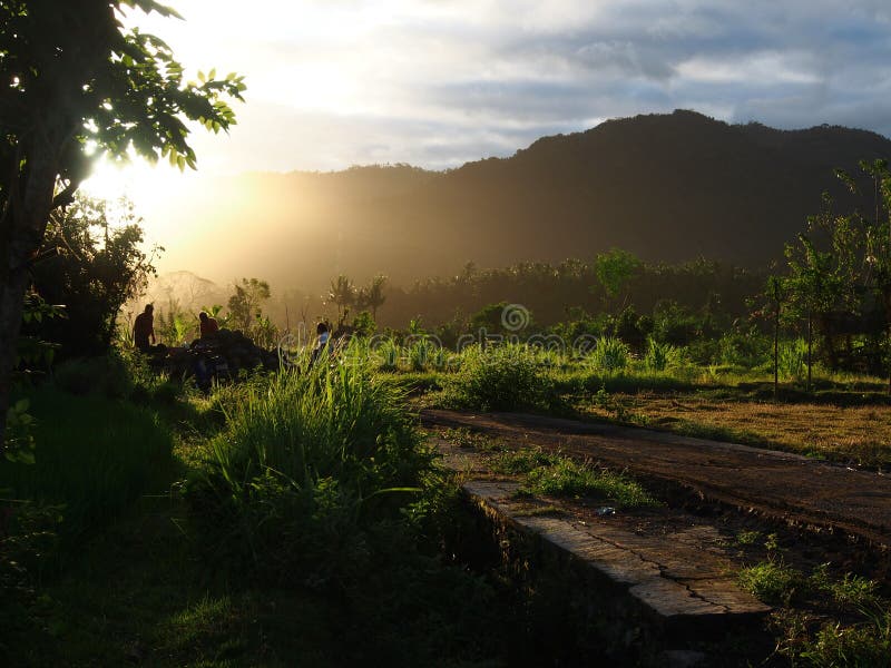 Sunshine, Hills and Workers Editorial Image - Image of light, workers ...
