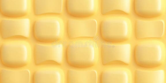 A Sunshine Yellow Abstract Background with a Repeating Pattern of Soft ...