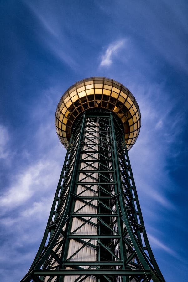 Sunsphere Downtown Knoxville Stock Image - Image of symmetry ...