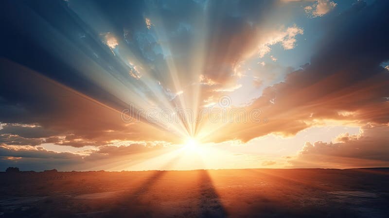 Sunsun curved light rays stock illustration. Illustration of curved ...