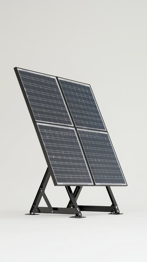 Suntech SP-1000 Solar Panel Display in a Modern Indoor Setting Stock ...