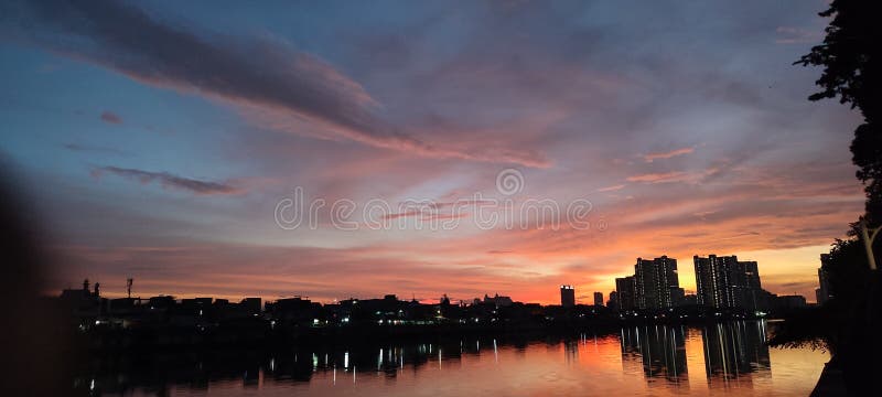Sunter View of the Sunter Area, North Jakarta Stock Photo - Image of ...