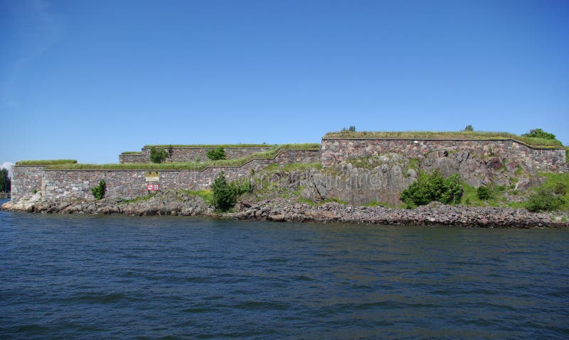 Suomenlinna stock image. Image of fort, fortress, shore - 17354377