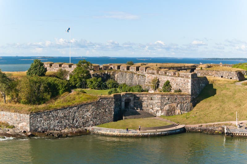 Suomenlinna Fortress in Helsinki Stock Image - Image of fortification ...
