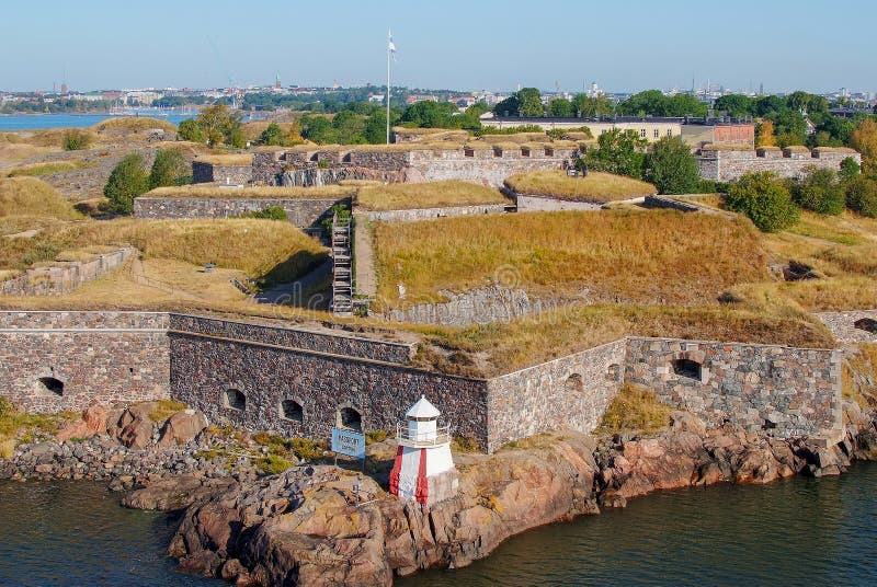 Suomenlinna Sea Fortress is a Cultural Treasure Editorial Image - Image ...