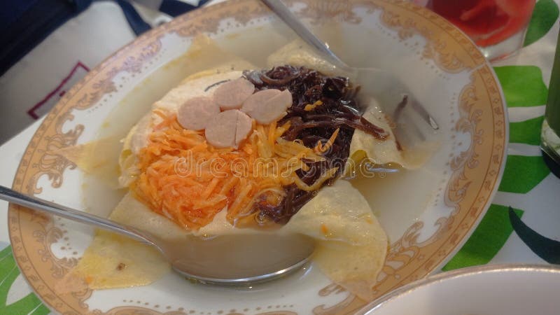 Sup Matahari the Traditional Dish from Solo Central Java Stock Photo ...