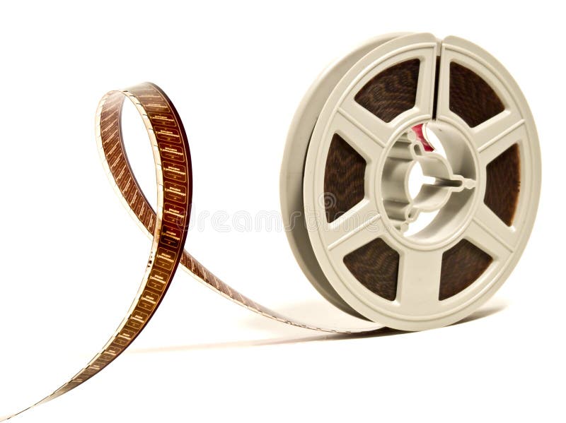 Super 8 color film reel stock image. Image of celluloid - 13135227