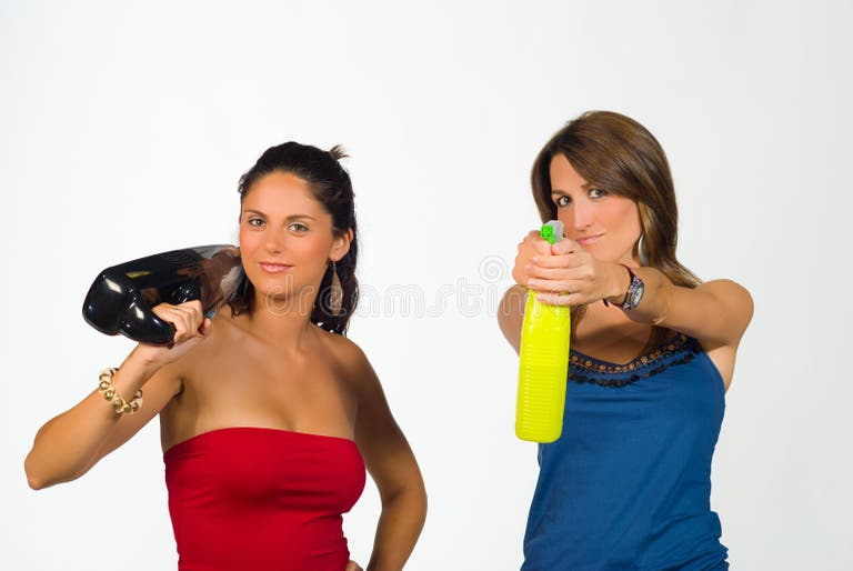 Super agents stock image. Image of cool, compete, female - 20240133