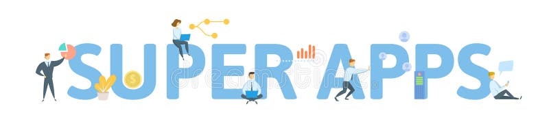 Superapp Stock Illustrations – 21 Superapp Stock Illustrations, Vectors ...