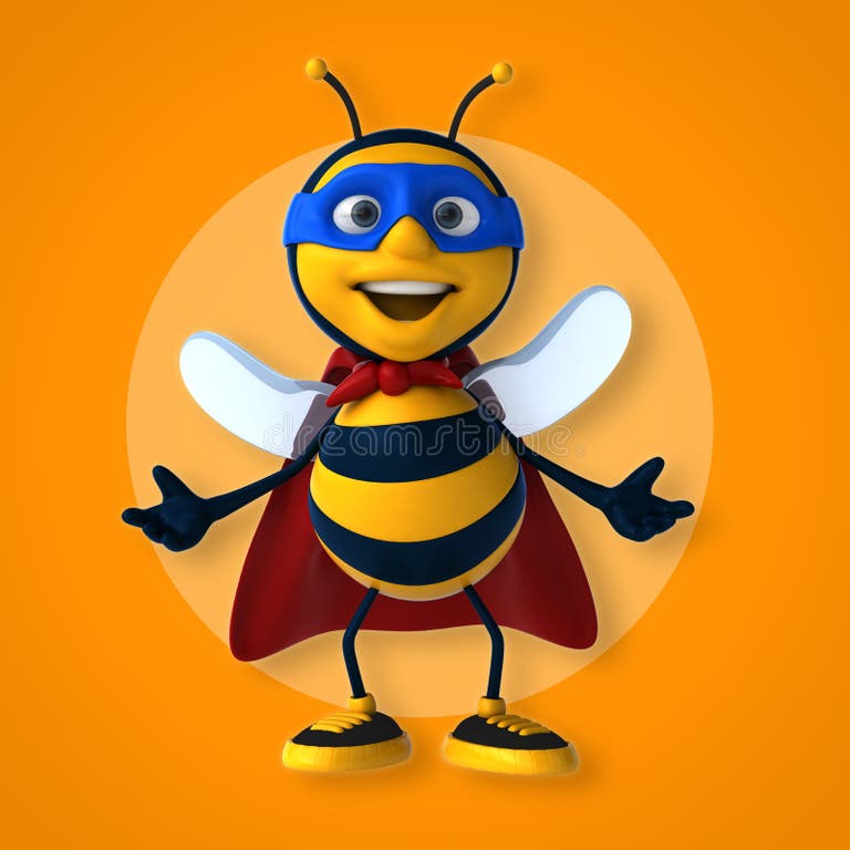 Super Hero Bee Stock Illustrations – 132 Super Hero Bee Stock ...