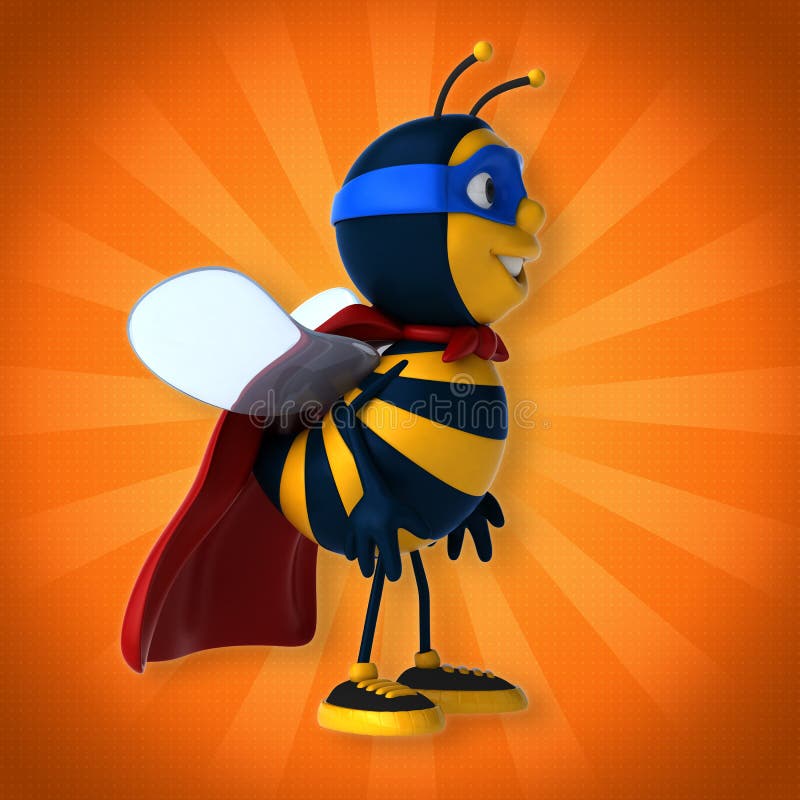 Super bee stock illustration. Illustration of golden - 67141626