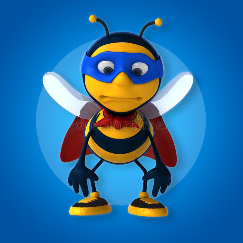 Super bee stock illustration. Illustration of stinger - 68086942