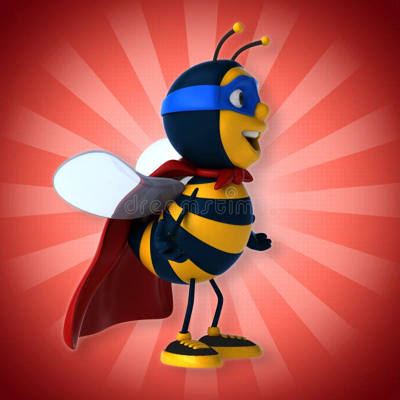 Super bee stock illustration. Illustration of golden - 70066323