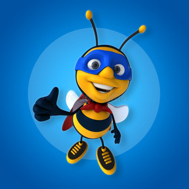 Super Hero Bee Stock Illustrations – 132 Super Hero Bee Stock ...