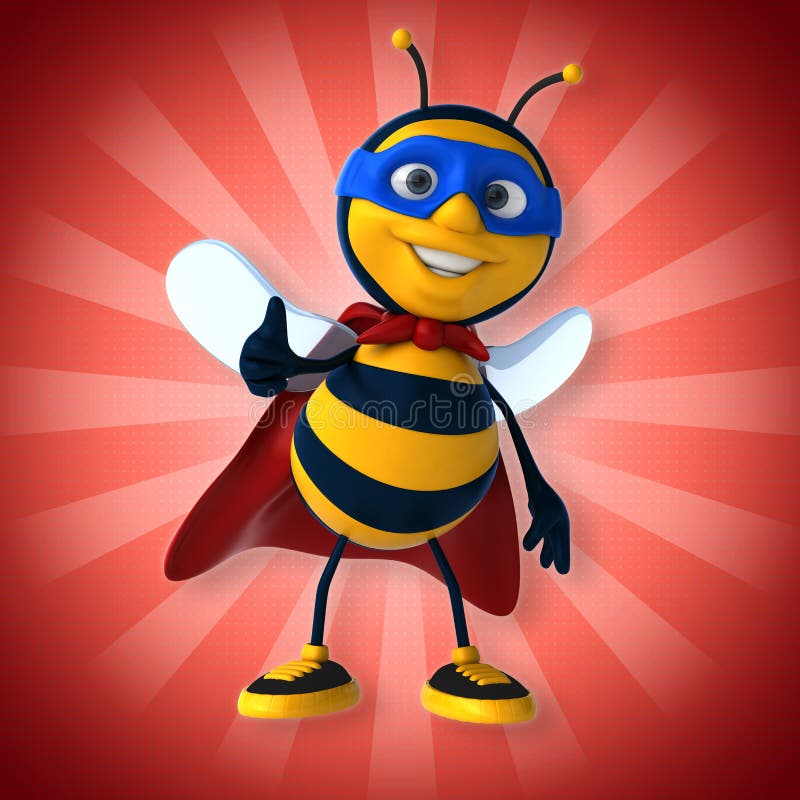 Superhero Bee Stock Illustrations – 167 Superhero Bee Stock ...