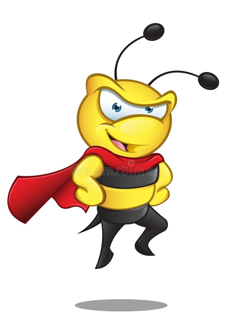 Superhero Bee Stock Illustrations – 252 Superhero Bee Stock ...
