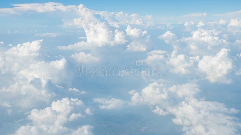 Super big clouds on sky stock image. Image of flying - 102486439