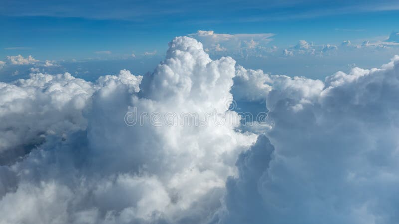 Super Big Clouds and Sky in Nature Stock Image - Image of super ...