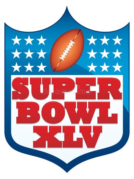 Super Bowl XLV 2011 Badge editorial image. Illustration of emblem ...