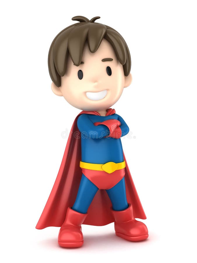 Super Boy stock illustration. Illustration of flying - 44927987