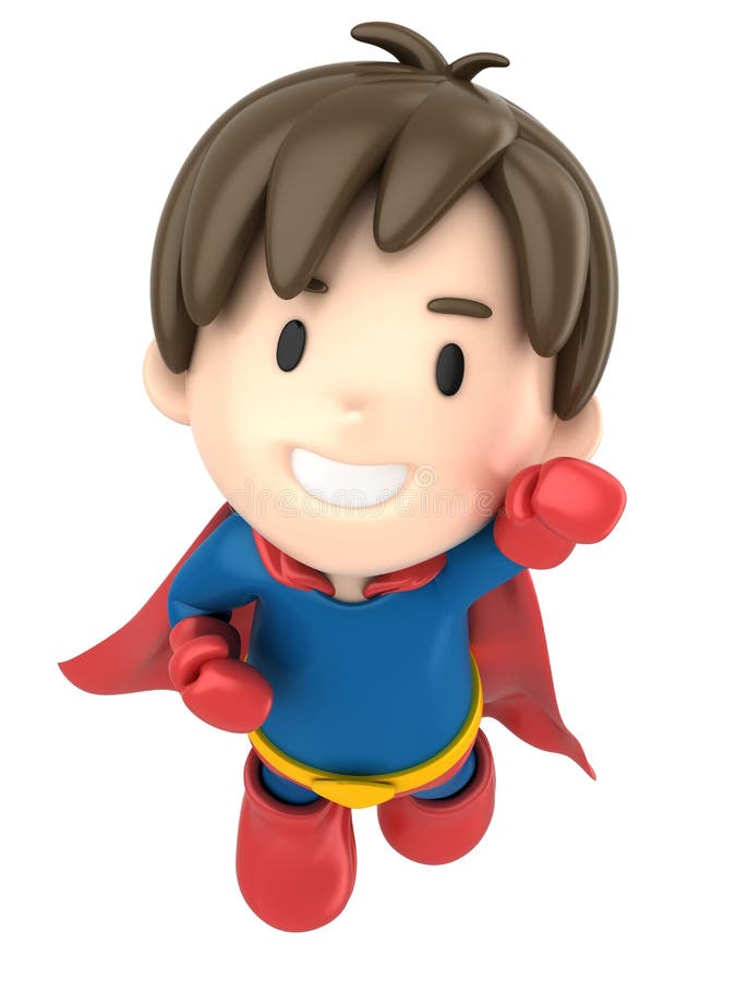 Super Boy stock illustration. Illustration of hero, incredible - 44927989