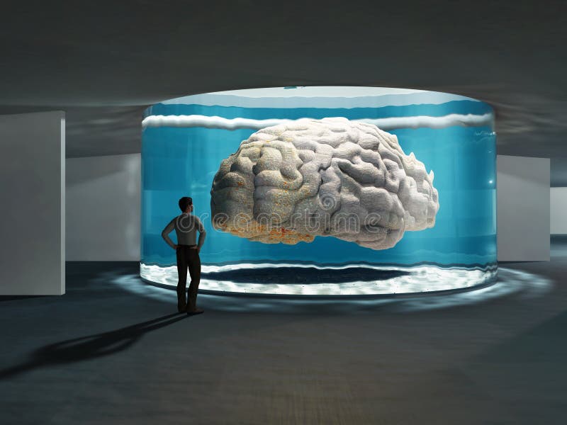 Super brain stock illustration. Illustration of perception - 22853691