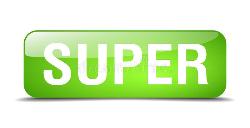 Super button stock vector. Illustration of isolated - 119885215