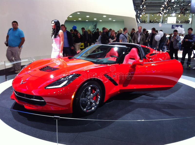 Super car, Corvette editorial image. Image of speed, fast - 44155050