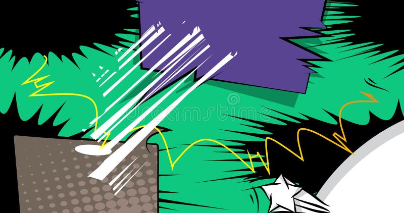 Super Cartoon Background Animation, Super Comic Book Backdrop Video ...