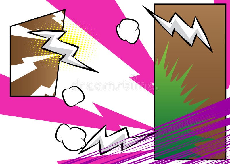 Retro Comic Book Layout Stock Illustrations – 22,286 Retro Comic Book ...