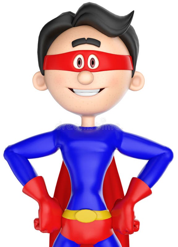 Super cartoon close up stock illustration. Illustration of collection ...