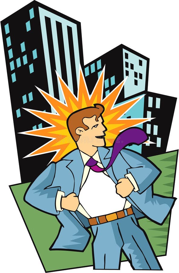 Super CEO stock vector. Illustration of direction, business - 1284540