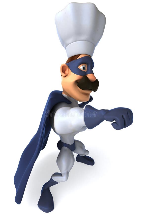 Super chef stock illustration. Illustration of entree - 18795387