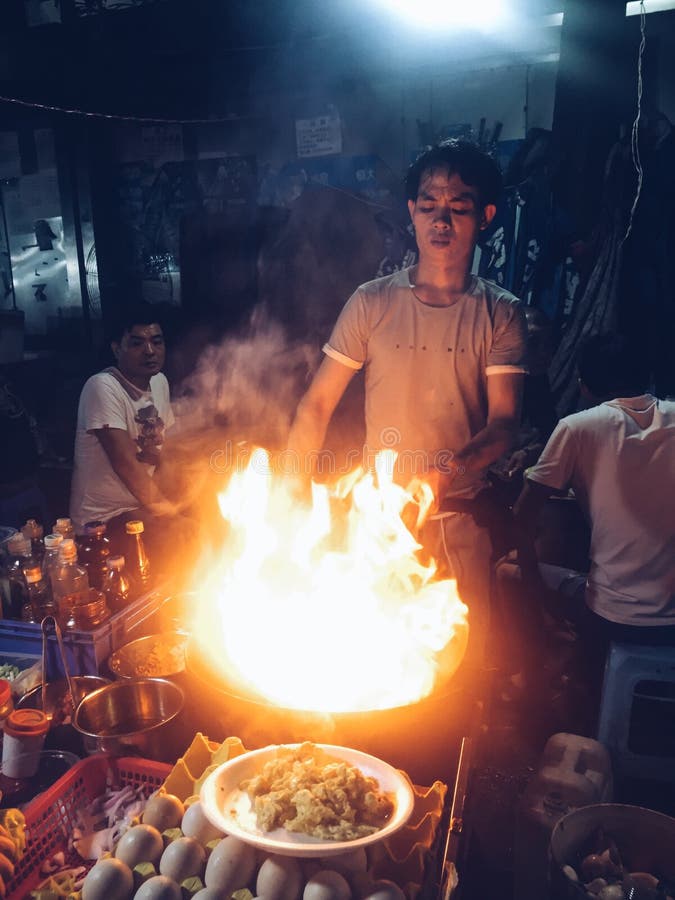 Super chef editorial stock image. Image of streetfood - 95762384