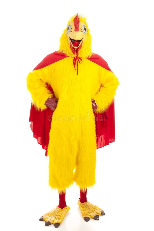Chicken Man - Running stock image. Image of suit, chicken - 10876203