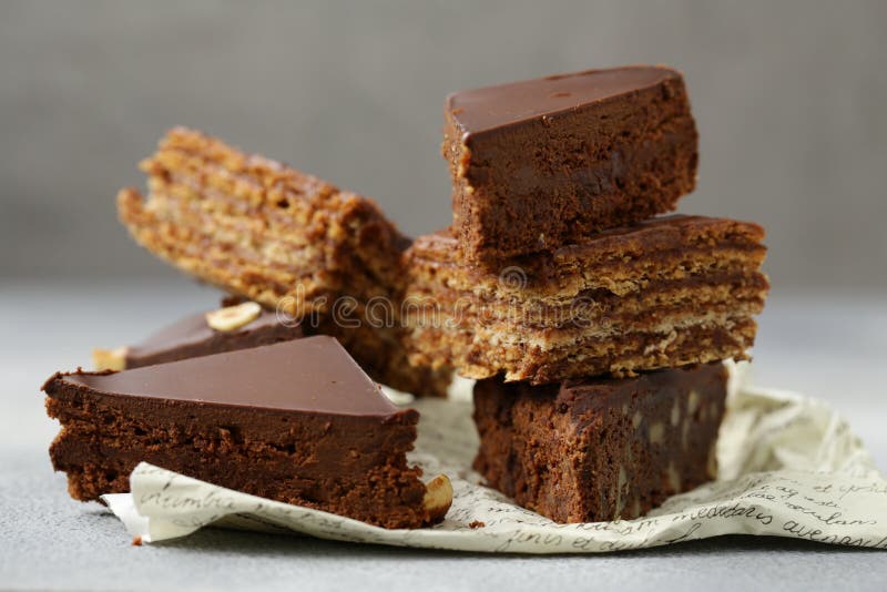 Super chocolate cakes stock photo. Image of tart, tasty - 149136704