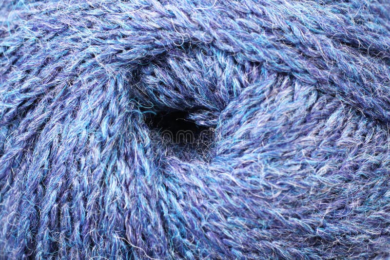 Blue and Green Yarn Texture Close Up Stock Image - Image of background ...