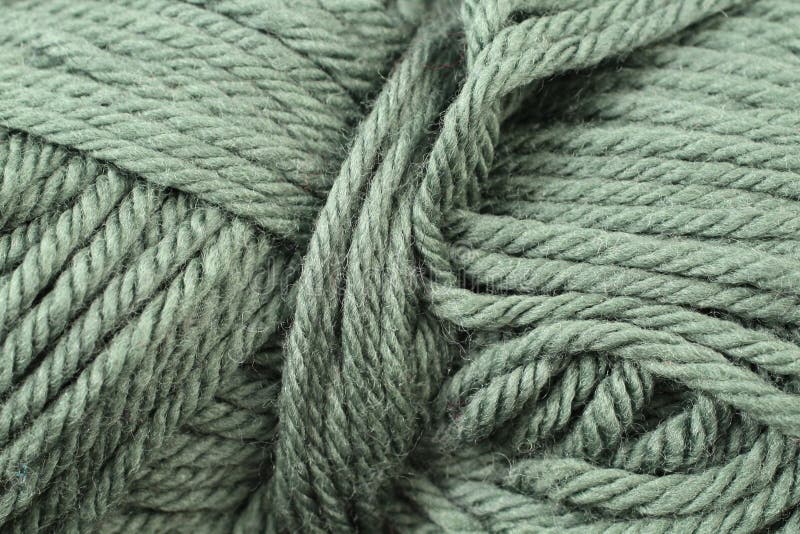 Forest Green Yarn Texture Close Up Stock Image - Image of material ...
