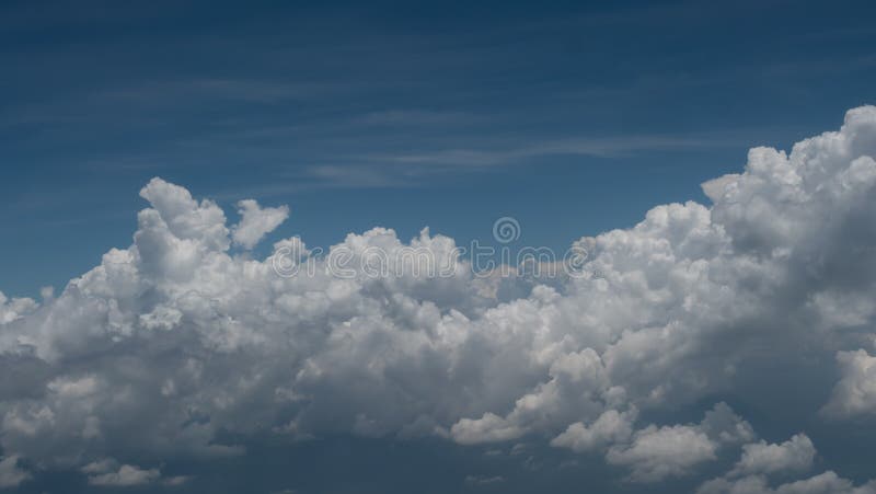 Super big clouds on sky stock image. Image of flying - 102486439