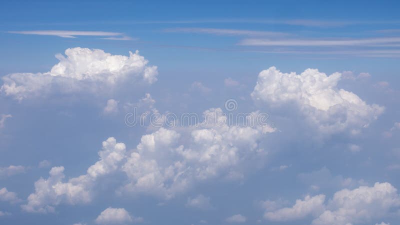 Super big clouds on sky stock image. Image of flying - 102486439