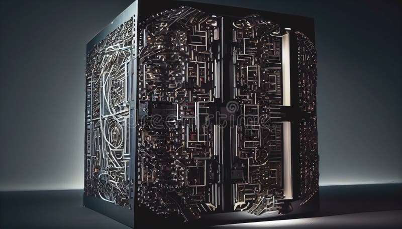 Supercomputer Datacentre Stock Illustrations – 68 Supercomputer ...