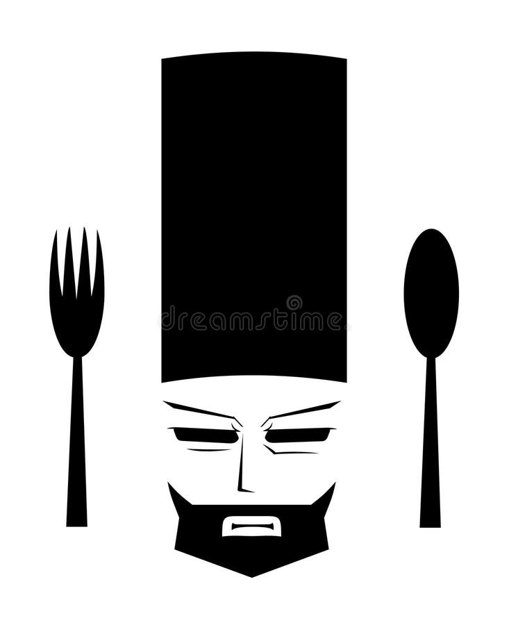 Super cook stock vector. Illustration of food, hospitality - 19677450