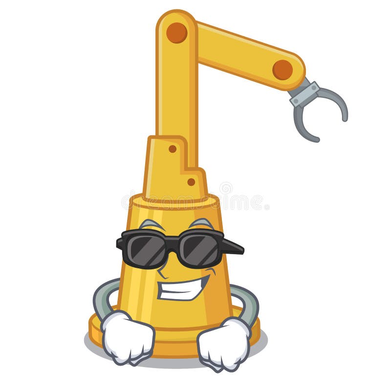 Super Cool Assembly Automation Machine the Cartoon Shape Stock Vector ...