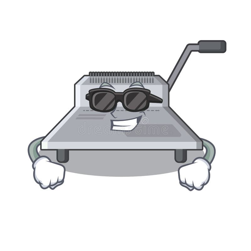 Super Cool Binding Machine in the Cartoon Shape Stock Vector ...