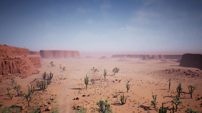 Desert 3d animation stock video. Video of canyon, arizona - 245709381