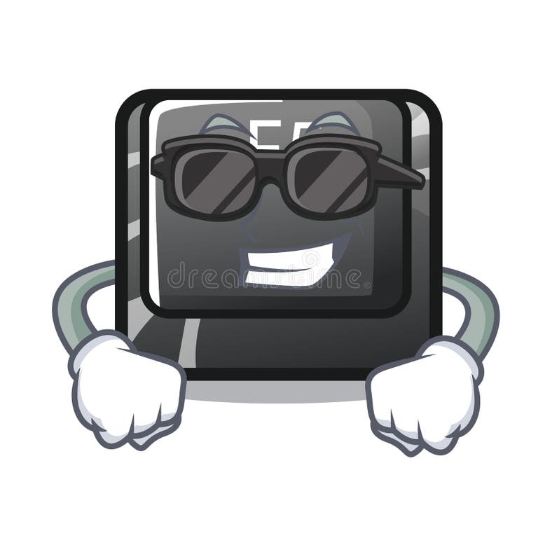Super Cool F5 Installed on the Mascot Computer Stock Vector ...